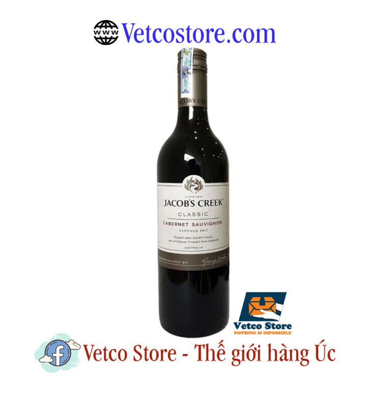 Rượu vang JACOBS CABENET 750ml - Vetco Store - Thế Giới Hàng Úc