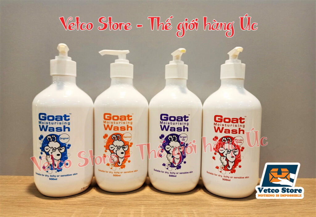 Sữa tắm Goat Moisturizing Manuka Honey 500ml - Vetco Store - Thế Giới ...