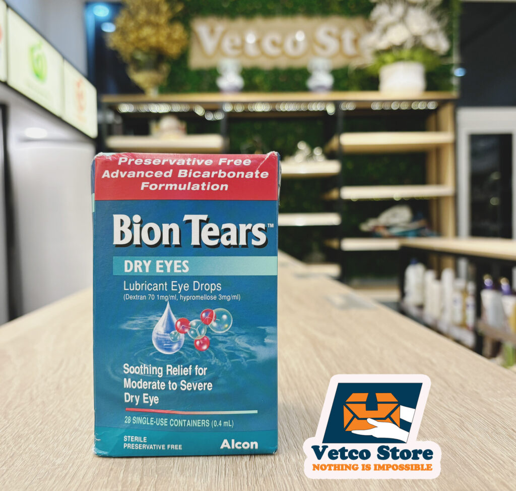Nhỏ Chống Khô Mắt Bion Tears Lubricant Eye Drops 0.4ml - Vetco Store - Thế Giới Hàng Úc