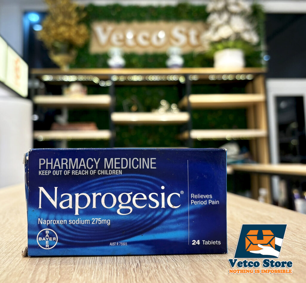 Naprogesic Naproxen Sodium275g - Viên Uống Giảm Đau Bụng Kinh Nguyệt 24 ...